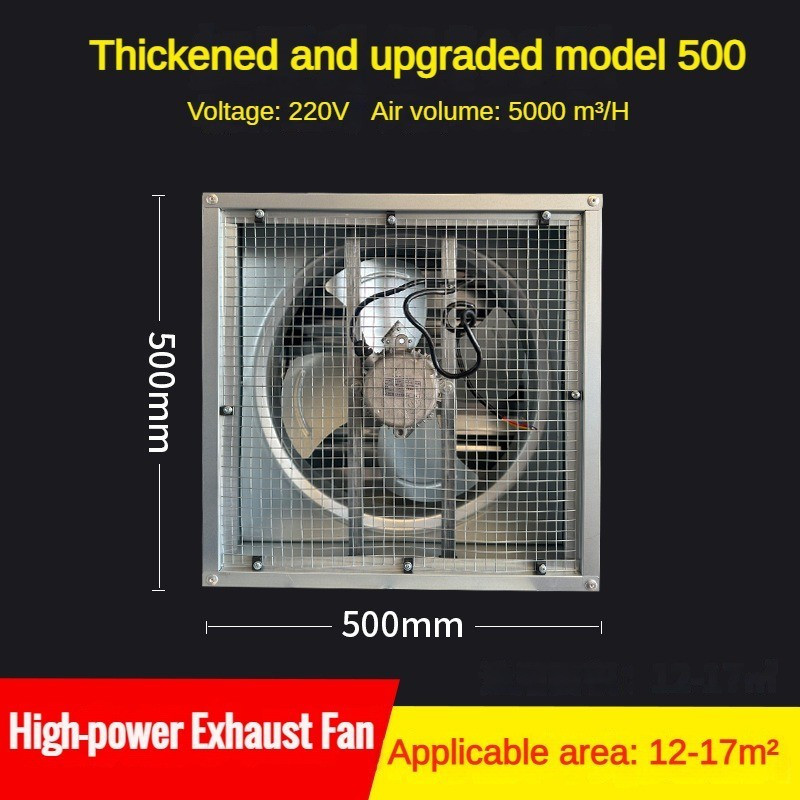 Strong Suction Negative Pressure Fan High-power Industrial Ventilation ...