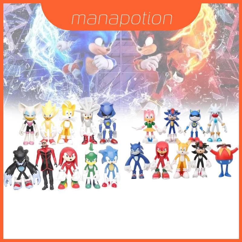 Charming The Sonic Hedgehog Desk Toys With 10 Playful Styles For Gaming ...