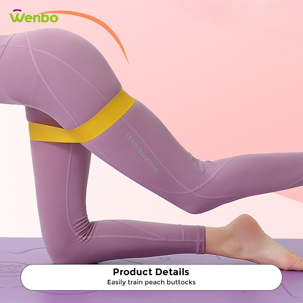 Wenbo Tali Senaman Yoga Resistance Band Workout Elastic Belt Gym ...