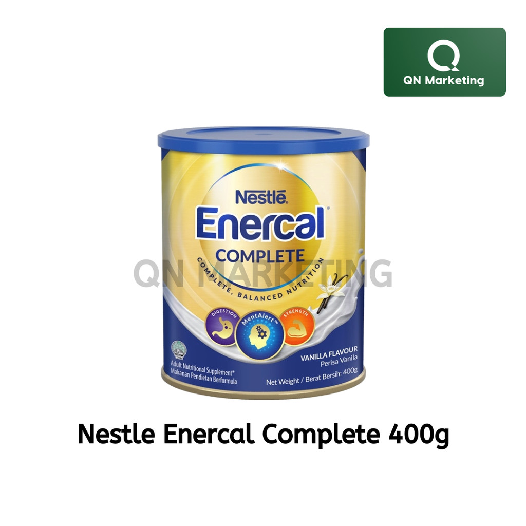 Enercal Complete Milk Formula Powder 400g - Adult Complete Nutrition ...