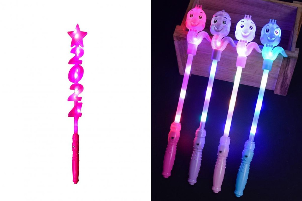 [TY] Colorful Flashing Light Stick Glow Stick for Concerts 2025 Led ...