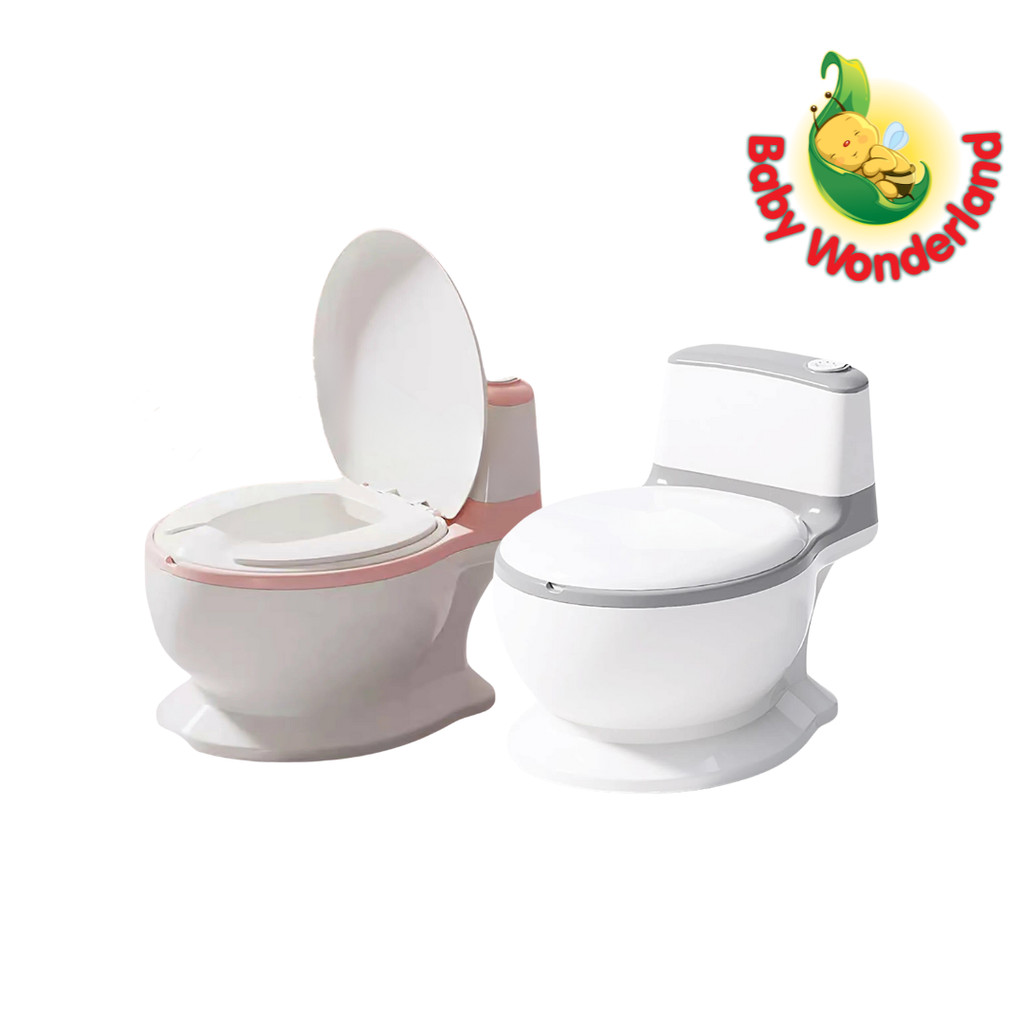 Lucky Baby Baby Potty with Flash Sound (PVC Seat) | Shopee Malaysia