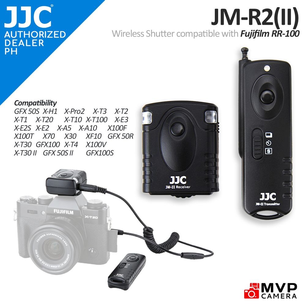 in stock JJC JM-R2 (II) Wireless Remote Control Trigger Shutter Release ...