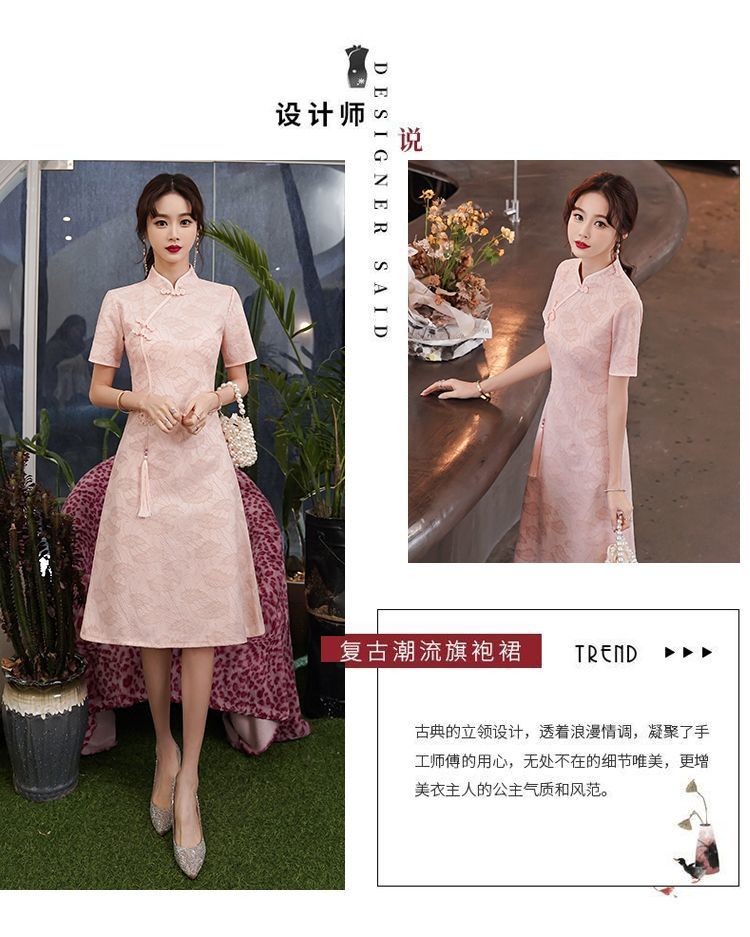 [HMYY] Ready Stock~Young Style Improved Cheongsam Plus Size Women's ...