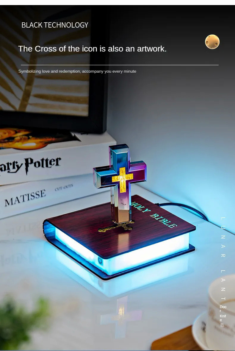 [Warrior3] Magnetic Levitating Cross Floating Christian Cross ...