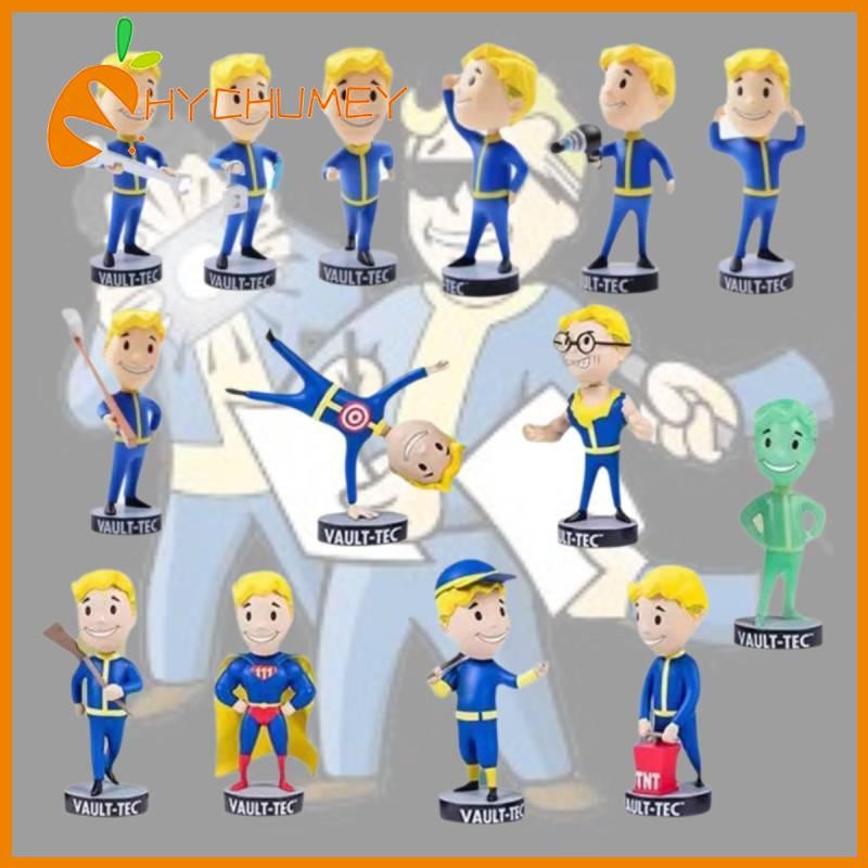 Boy Detailed Vault Fallout Mini Statue Handcrafted Piece Display ...