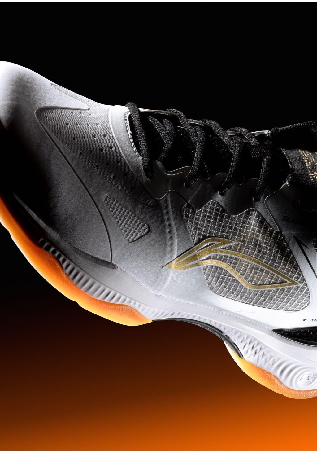 LI-NING Gladiator 01 Wide Professional Badminton Shoes Kasut Badminton ...