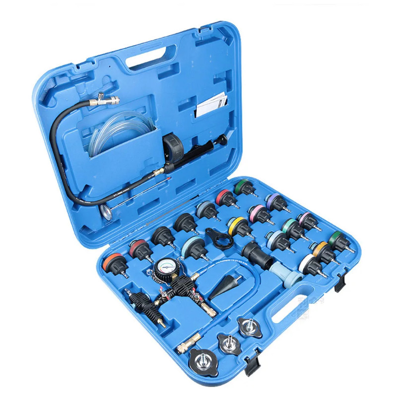 28pcs Universal Radiator Pressure Tester Car Repair Tool Vacuum-Type ...