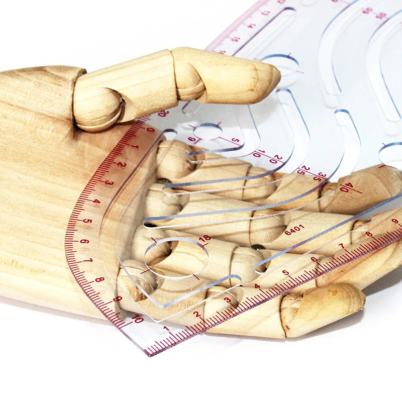 6401 curve garment ruler, multi-functional curve ruler for fine arts ...