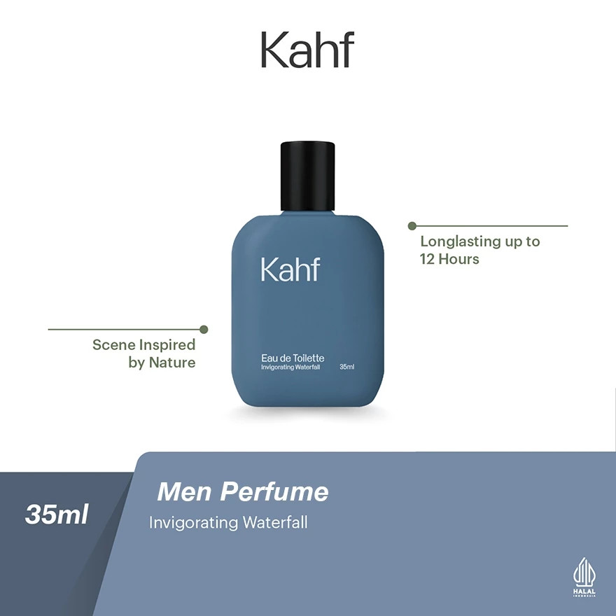 Kahf Invigorating Waterfall Eau De Toilette 35ml | Shopee Malaysia