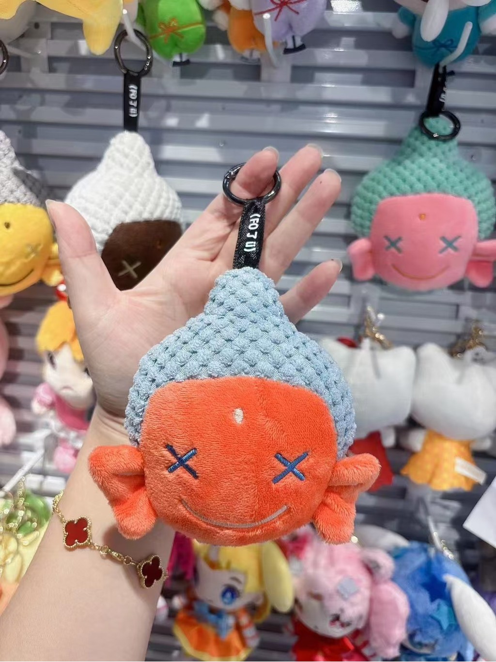 LYDIA Amitofo Good Luck Keychain Plush Doll Bag Pendant | Shopee Malaysia