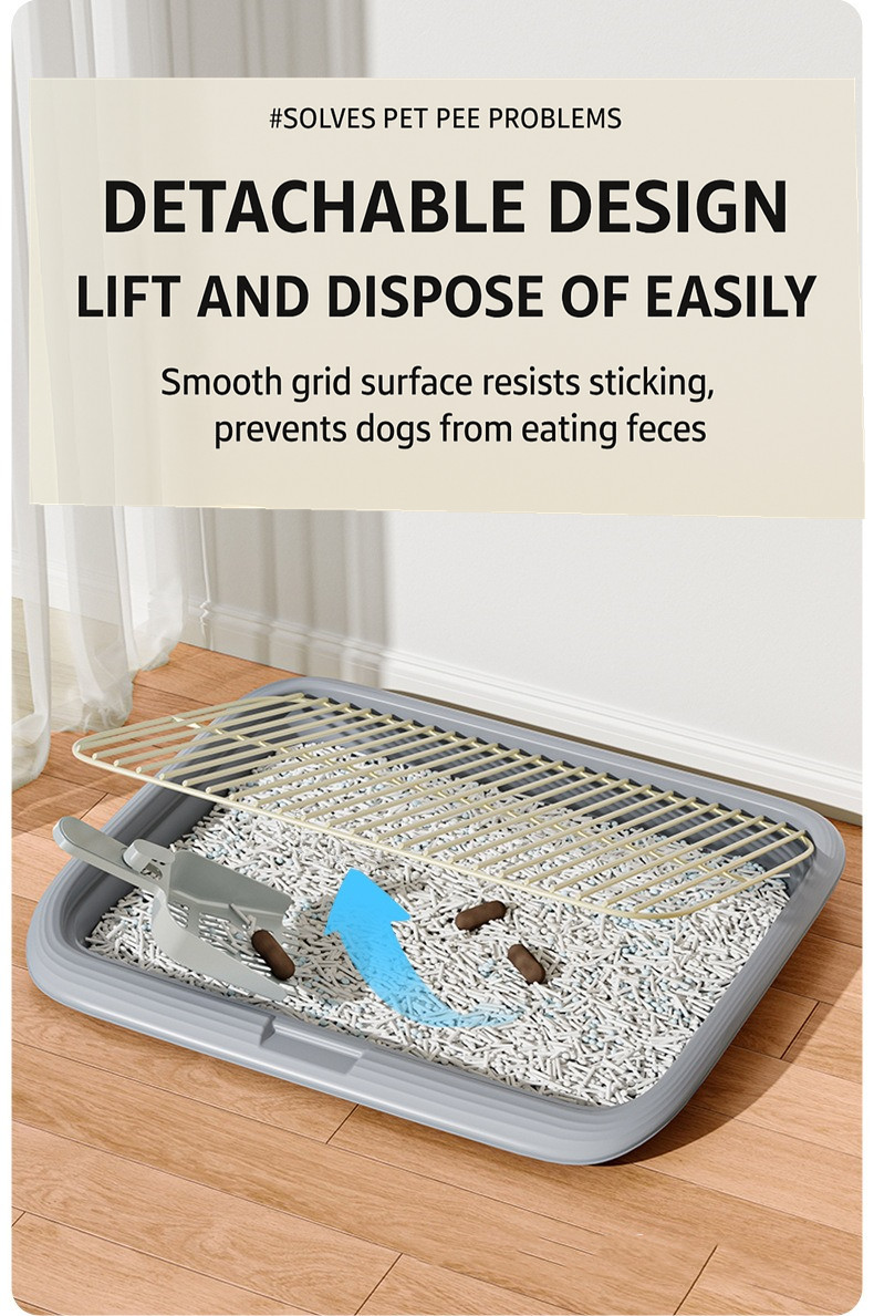[READY STOCK] Japanese Style Dog Toilet Dog Training Tray With Iron ...