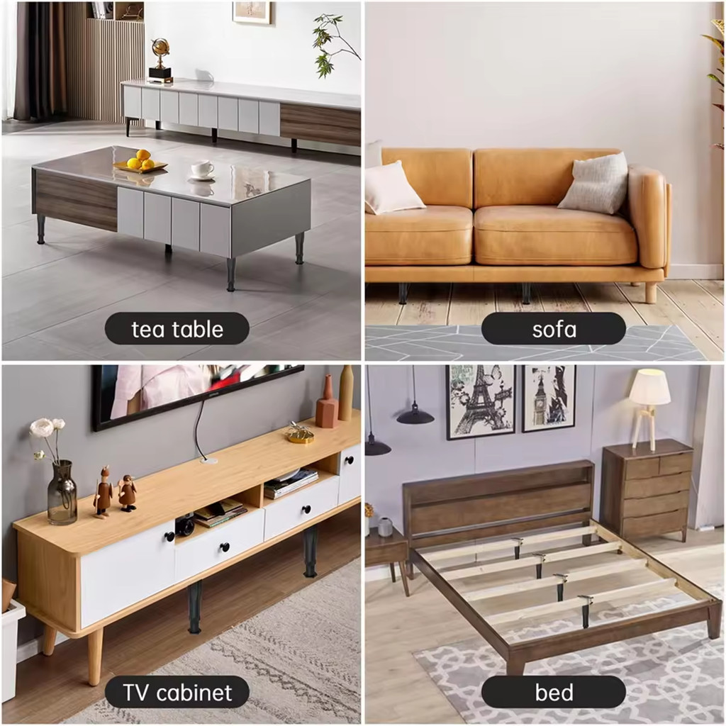 Adjustable Bed Support Leg Sofa Cabinet Foot Bottom Reinforcement ...