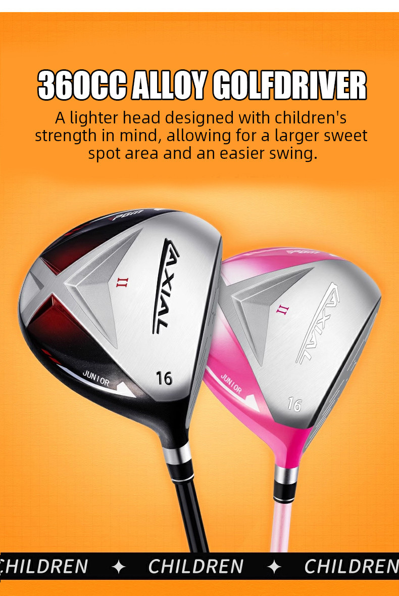 PGM JRMG015 Children's Golf Club Large Volume No.1 Wooden Boy and Girl ...