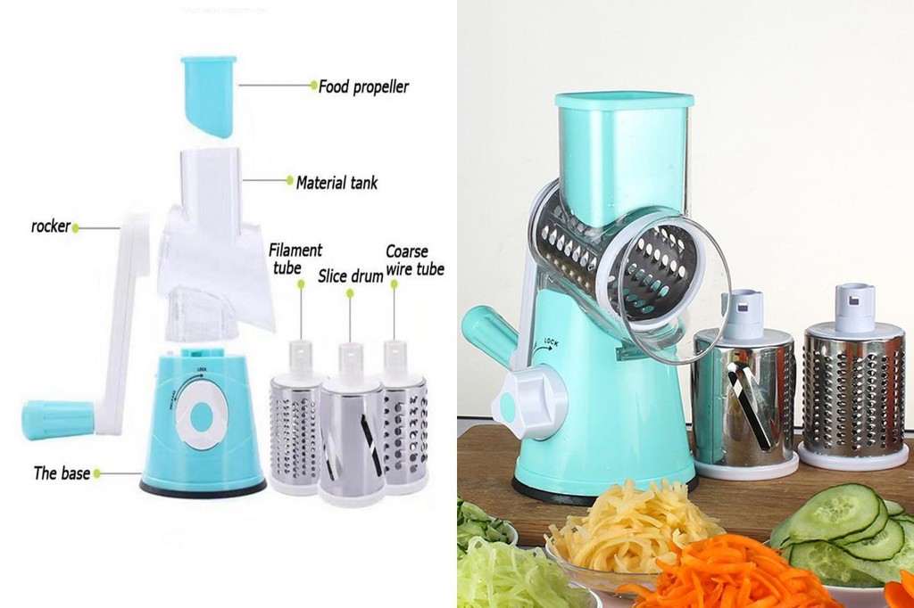 someryer| Vegetable Cutter Hand-cranked Vegetable Cutter Hand Crank ...