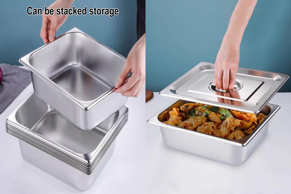 BIL Stainless Steel Basin Capacity Stainless Steel Basin for Buffet ...