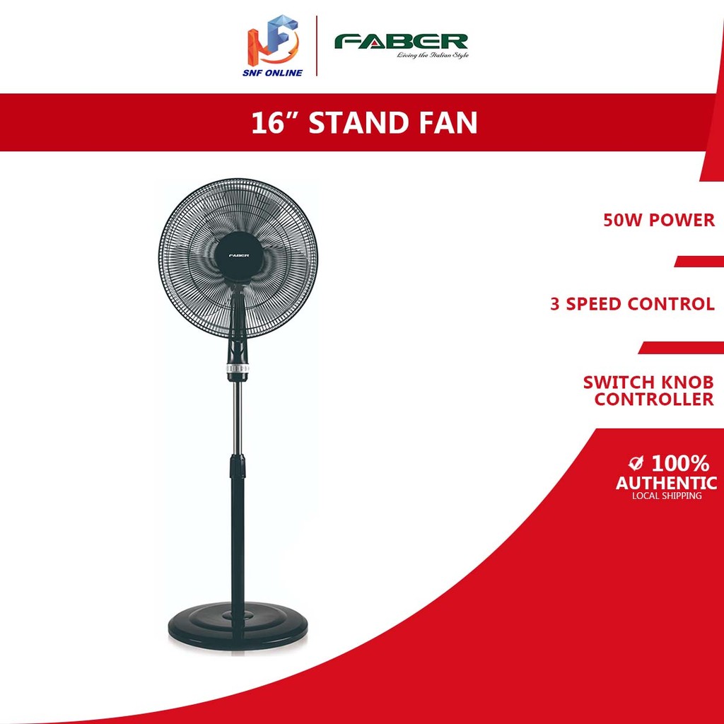 Faber 16" Kipas Berdiri Stand Fan FSF REVO-II 8816CH | Shopee Malaysia