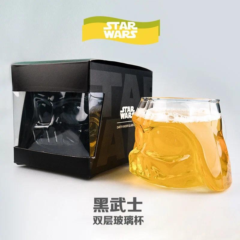 New 3d Star Wars Jedi High Boron Glass Creative Transparent Darth Vader ...