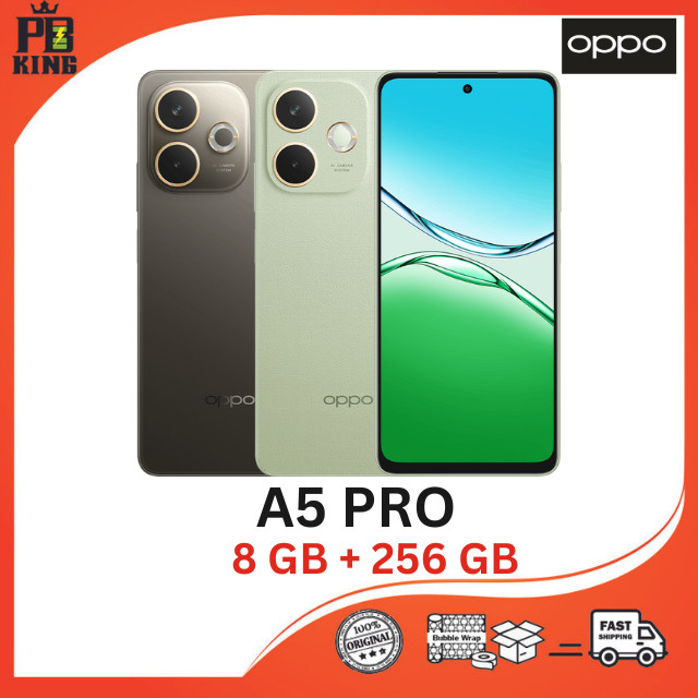 OPPO A5 PRO | 8GB+256GB | Military-Grade Shock Resistance | IP69 Water and Dust Resistance ...