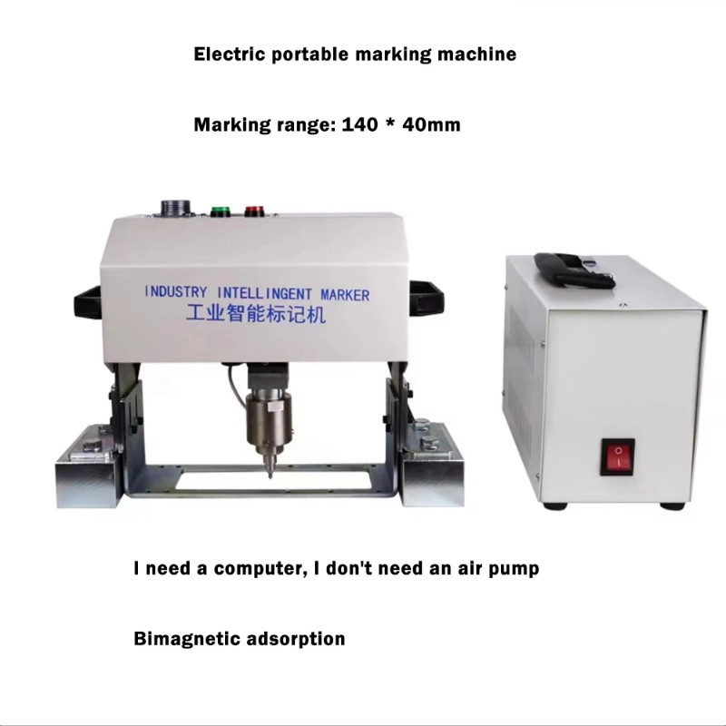 Portable Pneumatic Marking Machine 140*40MM For Automotive Frame Engine ...