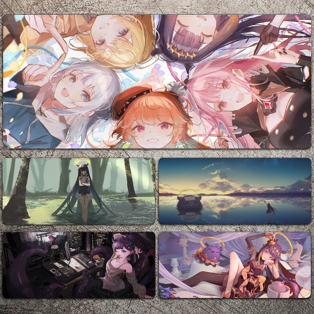 Ninomae Ina'nis hololive Mousepad Large Gaming Mouse Pad LockEdge ...