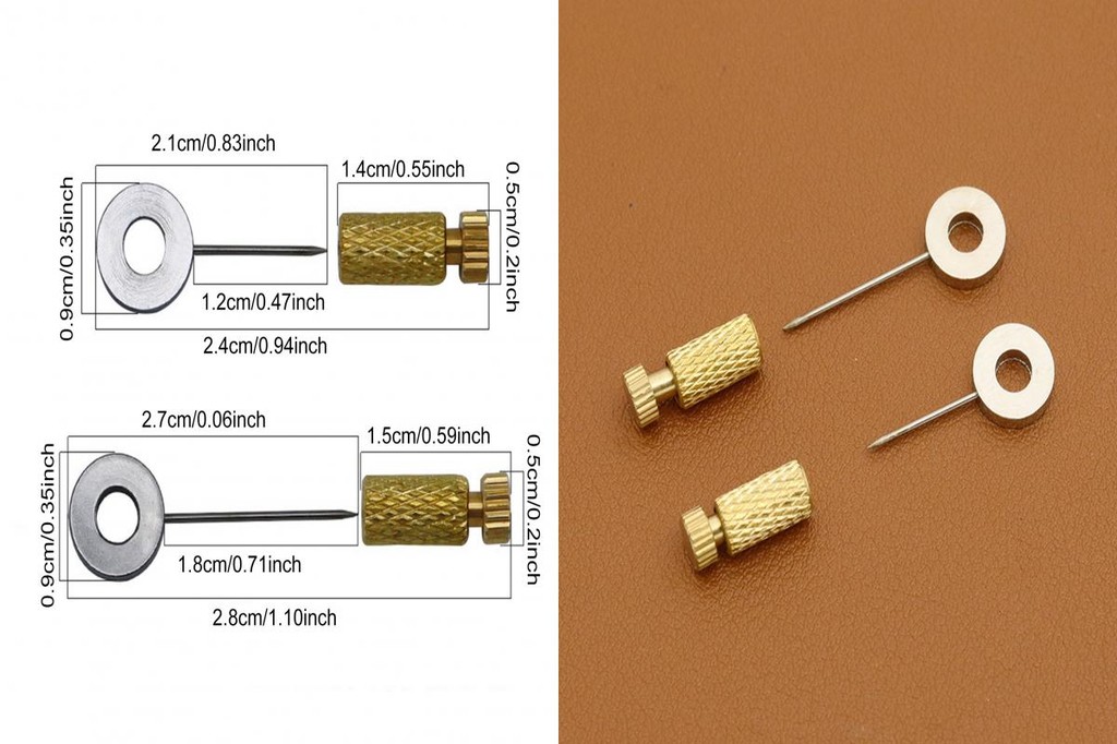 SP* Faux Leather Stitching Fixation Pin Diy Faux Leather Stitching Tool ...