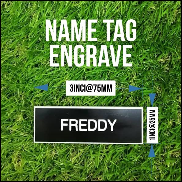 in stock Engrave Name Tag Pin/Magnet Government Style (PRINT ON DEMAND ...