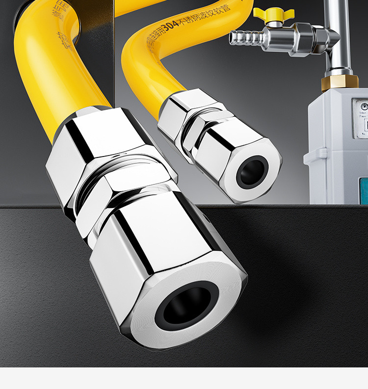 Jiayun Stainless Steel Corrugated Pipe Gas Natural Gas Stove Pipe ...