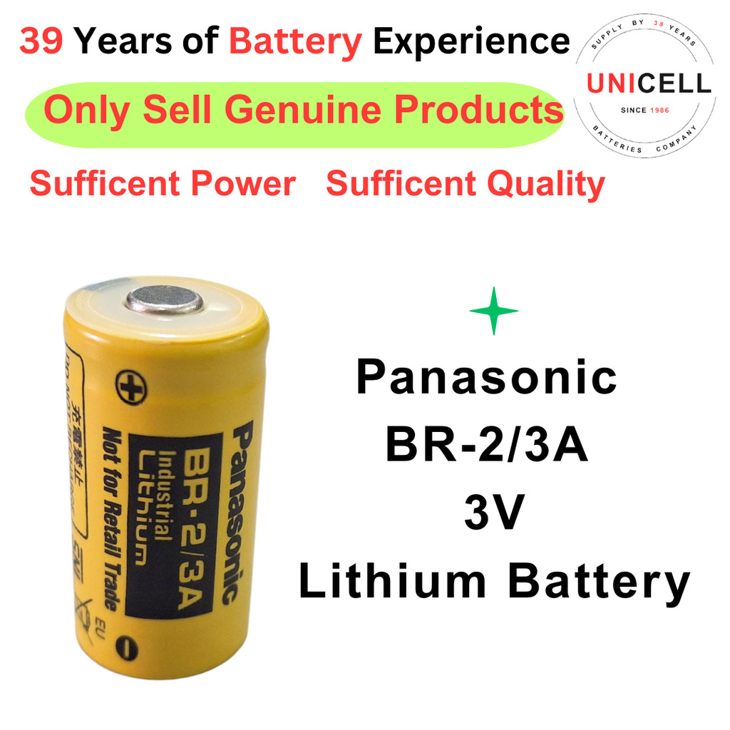 Panasonic BR-2/3A battery 3V | Shopee Malaysia