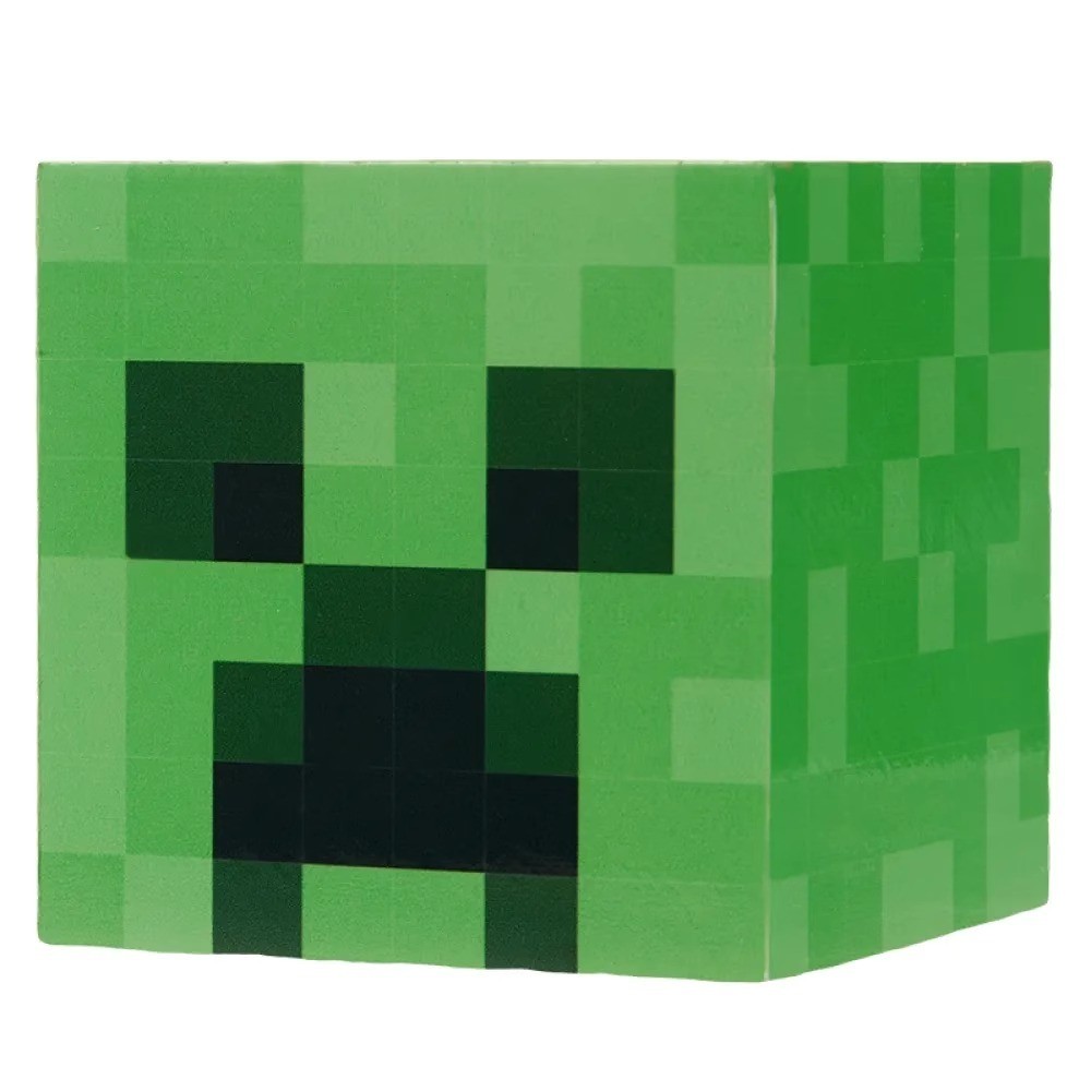 MINISO MINISO MINISO Minecraft Series Square Night Light Bedroom Sleep ...