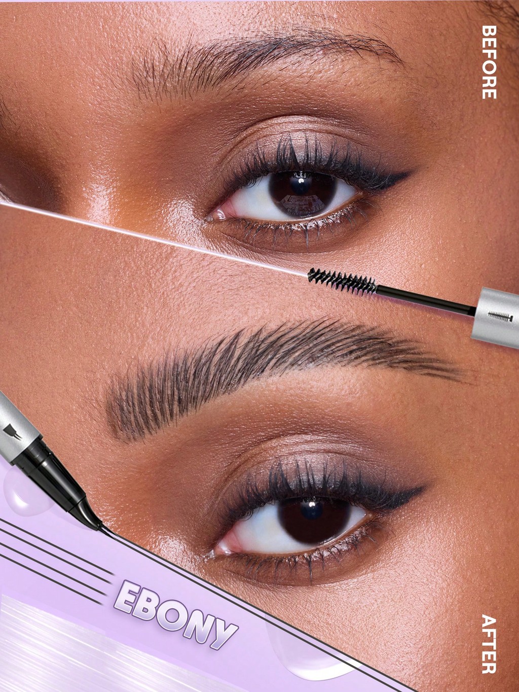 SHEGLAM Real Flow Laminating Eyebrow Pen 2 In 1 Natural Eyebrow Pen ...