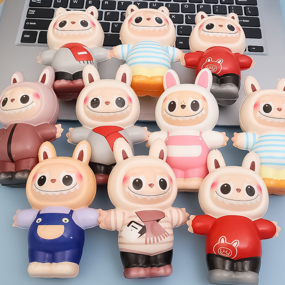 Labubu Hand Pinch Toy - Slow Rebound, Soft EVA - Cartoon, Cute - For ...