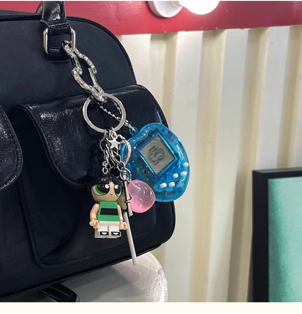 Handmade miu Style Game Console Keychain Pendant Cartoon Cute ...