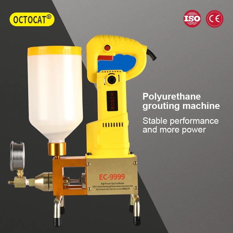 EC9999 High Pressure Waterproof Grouting Machine 1100W Injection Pump ... EC9999 High Pressure Waterproof Grouting Machine 1100W Injection Pump ...