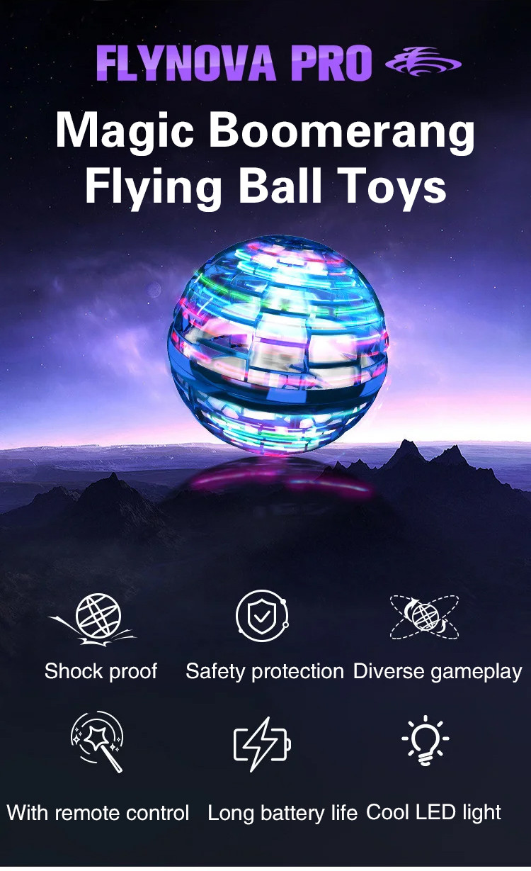 Flynova Pro Magic Boomerang Flying Ball Toys | Shopee Malaysia
