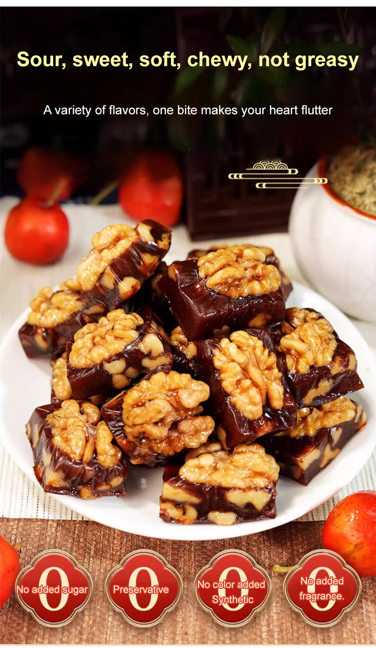 0 Sucrose Large Nut Hawthorn Roasted Walnut Soft Walnut Cake Snacks ...