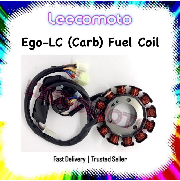 Yamaha Ego LC Ego-LC Carb Fuel Coil Assy Starter Startor Stater Stator ...