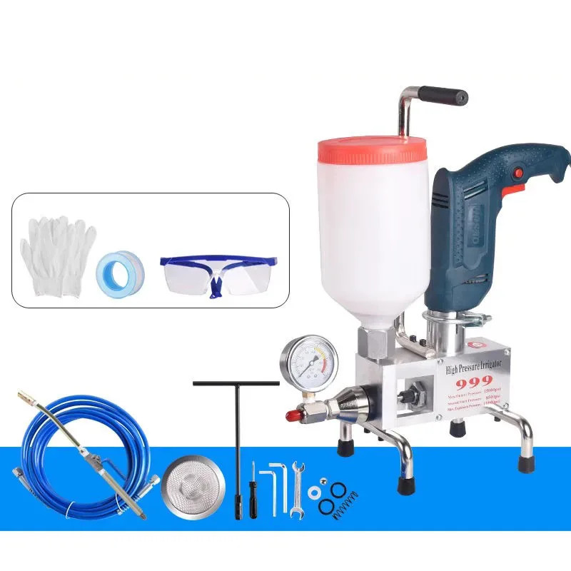 810/910W Epoxy injection pump Epoxy / Polyurethane foam Grouting ...