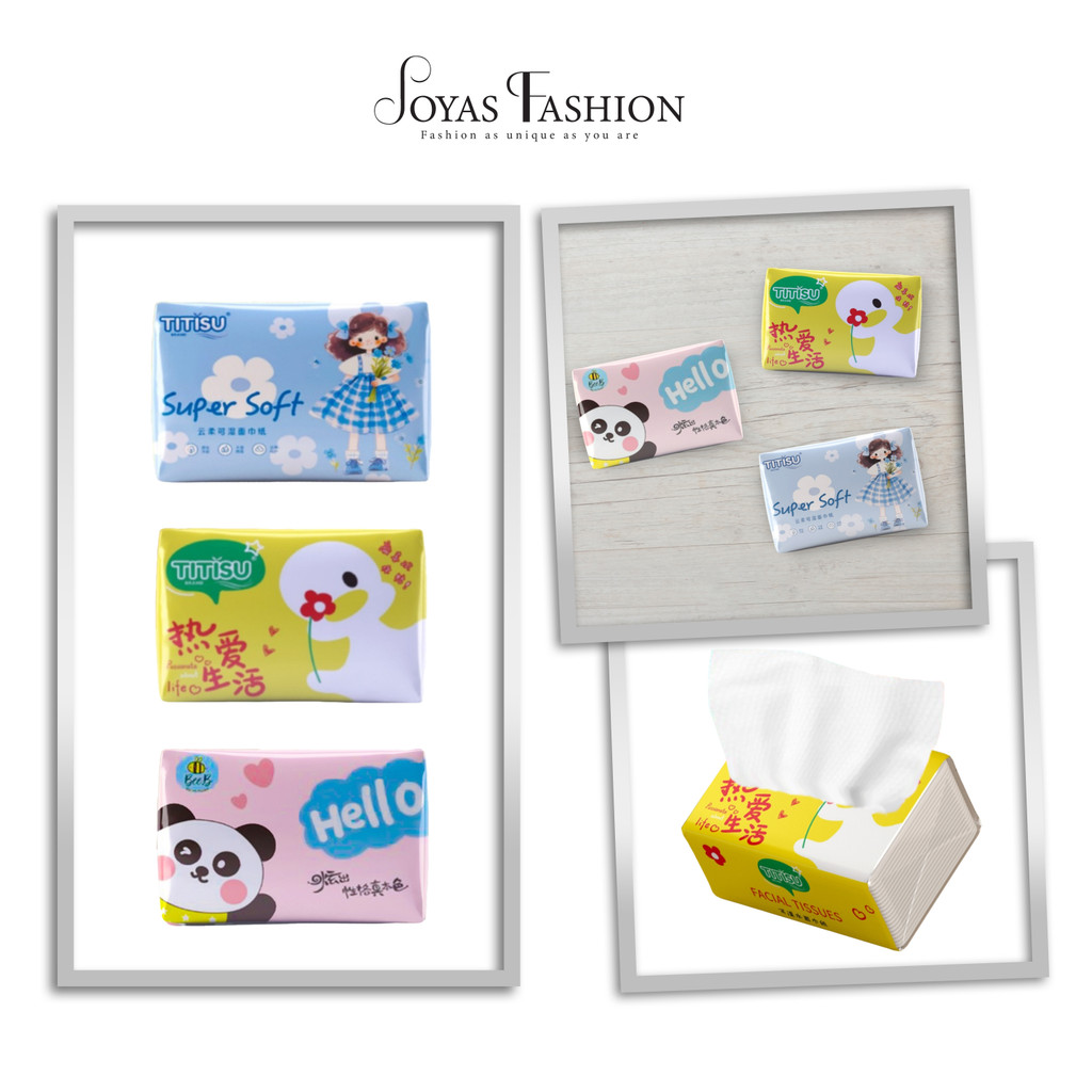 Joyas Fashion Soft Facial Tissue Paper BEEB Bamboo 75 Pulls x 4 Ply ...