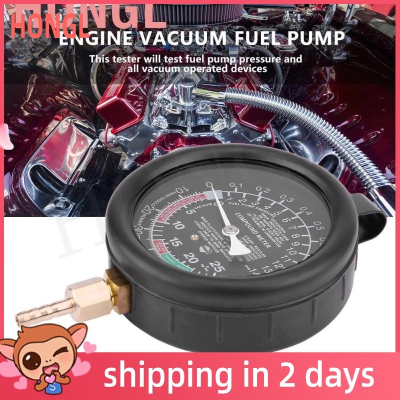 in stock Car Engine Vacuum Fuel Pump&Vacuum Tester Gauge Carburetor ...