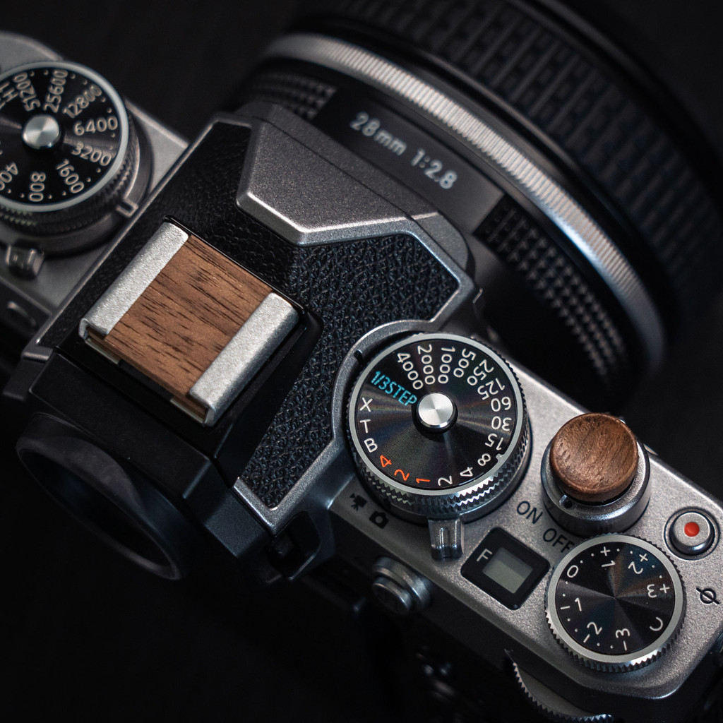 YUWOOD Nikon Zfc Shutter Button Hot Shoe Cover Retro Solid Wood Camera ...