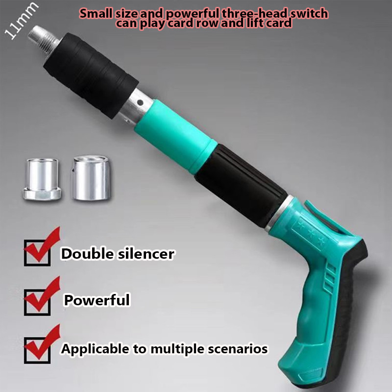 GDeal 50/100 Nails Mini Nail Gun Ceiling Artifact Adjustable Ceiling ...