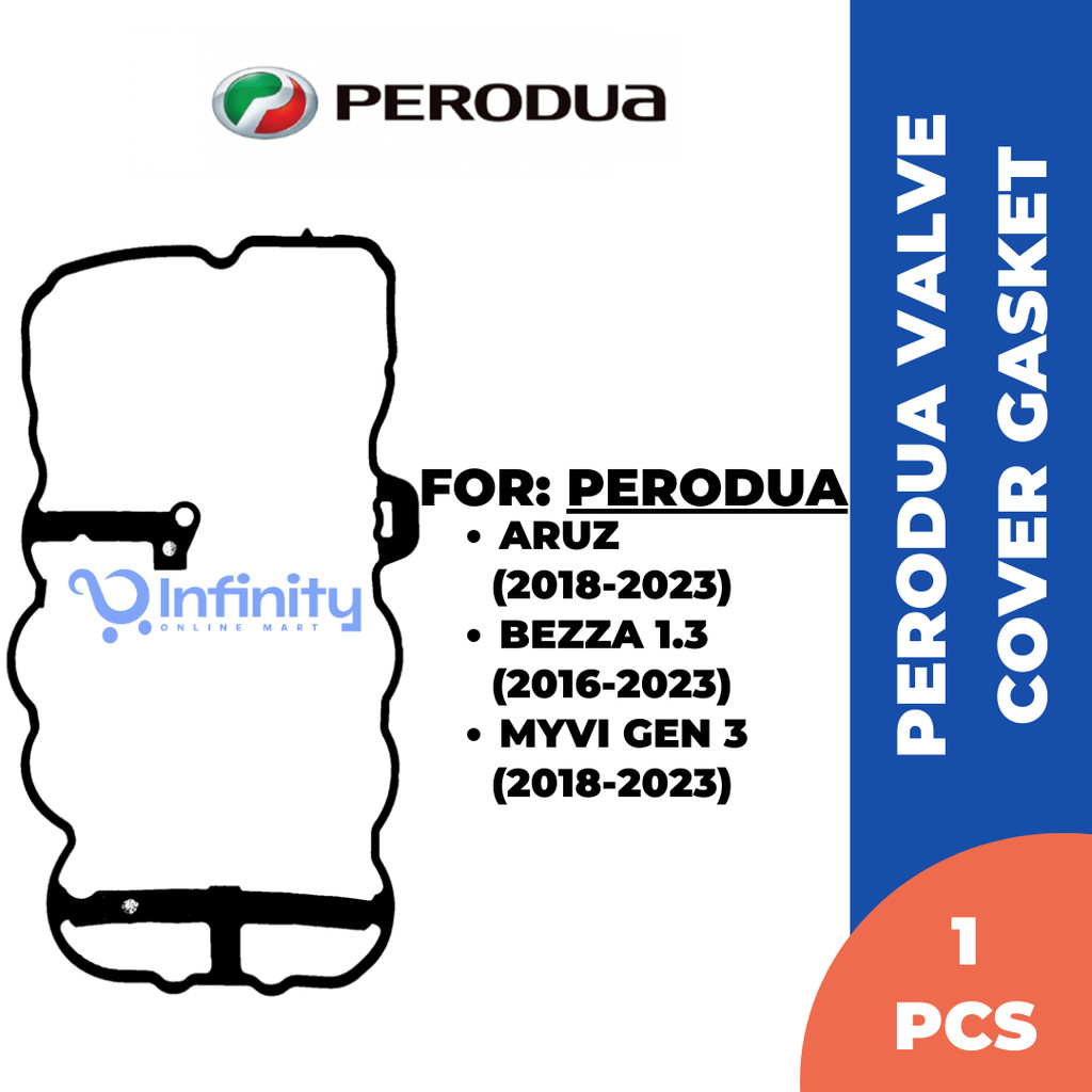 PERODUA Valve Cover Gasket For Perodua Myvi D20N Gen3/ Bezza 1.3/ Aruz ...