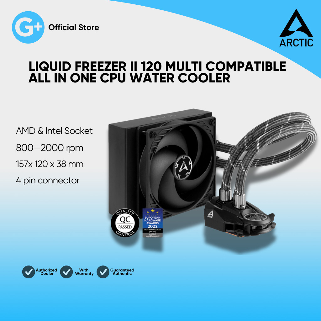 in stock Arctic Liquid Freezer II - 120 CPU Cooler CPU Fan AIO | Shopee ...
