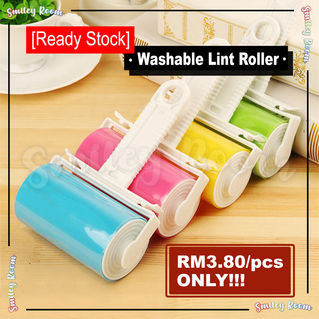 [Ready Stock] Washable Lint Roller 可水洗滚筒粘毛器 Penggelek Lint Boleh Basuh ...