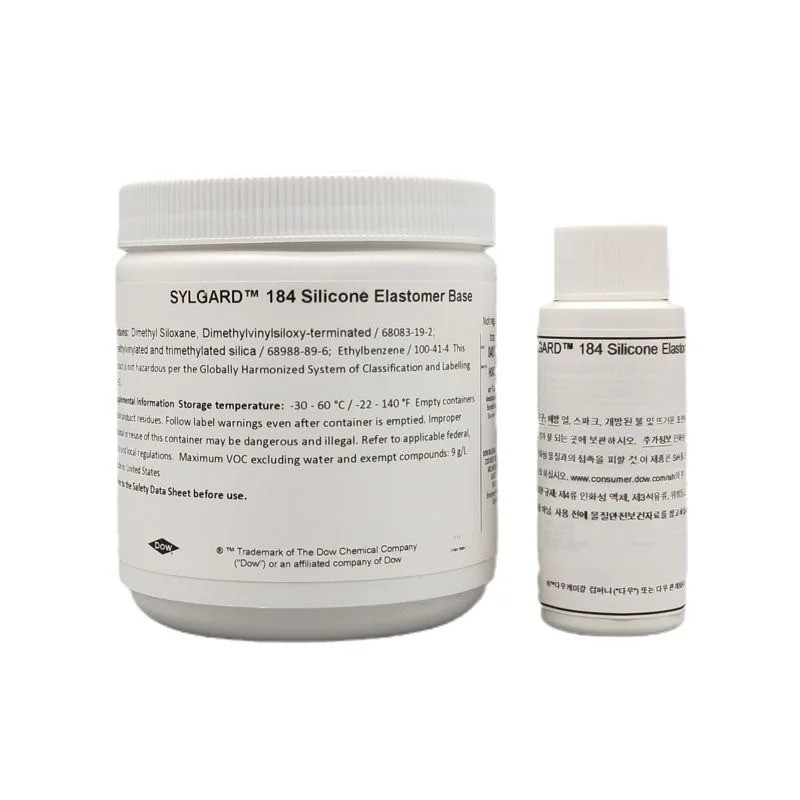 American Dow Corning DC184 PDMS Optical Glue Dow Corning 184 Clear Polydimethylsiloxane Flexible ...