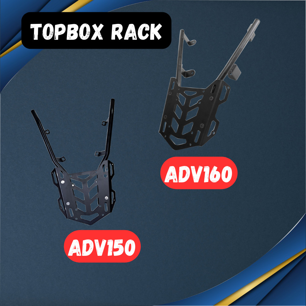 Honda ADV160 ADV150 Heavy Duty Top Box Bracket Rear Rack Monorack Top ...