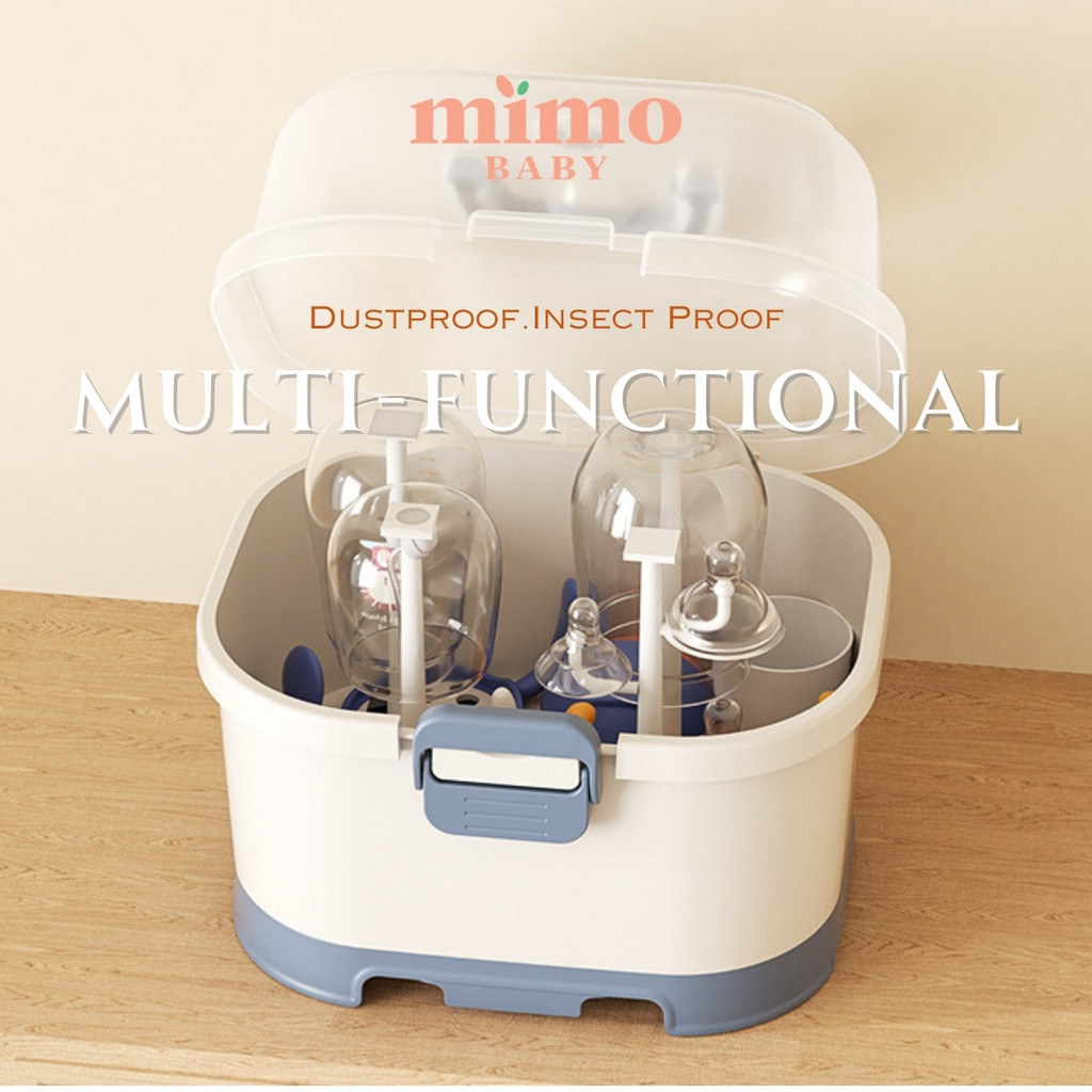 Mimo Baby Nursing Bottle Storage Box | Milk Bottle Storage Box to Keep ...