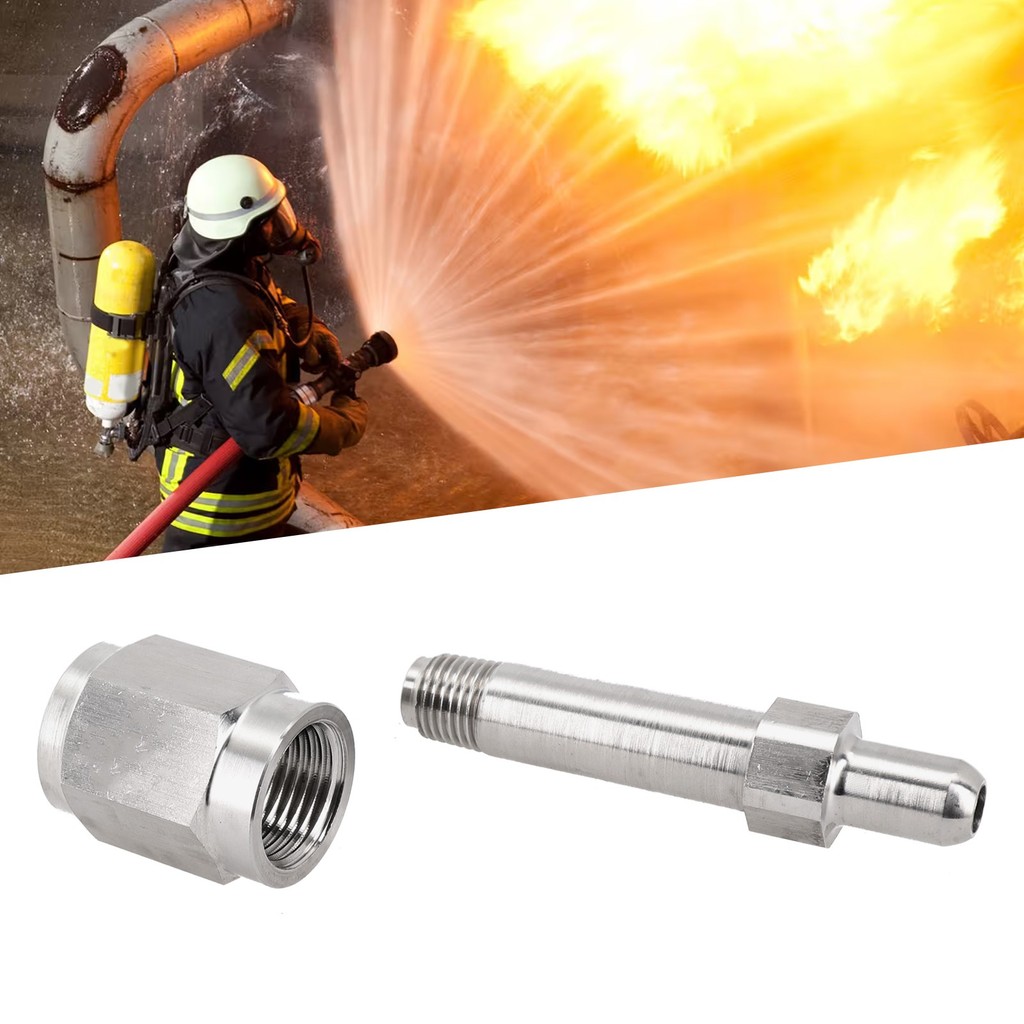 [LLMA]SCBA Firefighting CGA 347 Nut & Nipple,Regulator Inlet Bottle ...