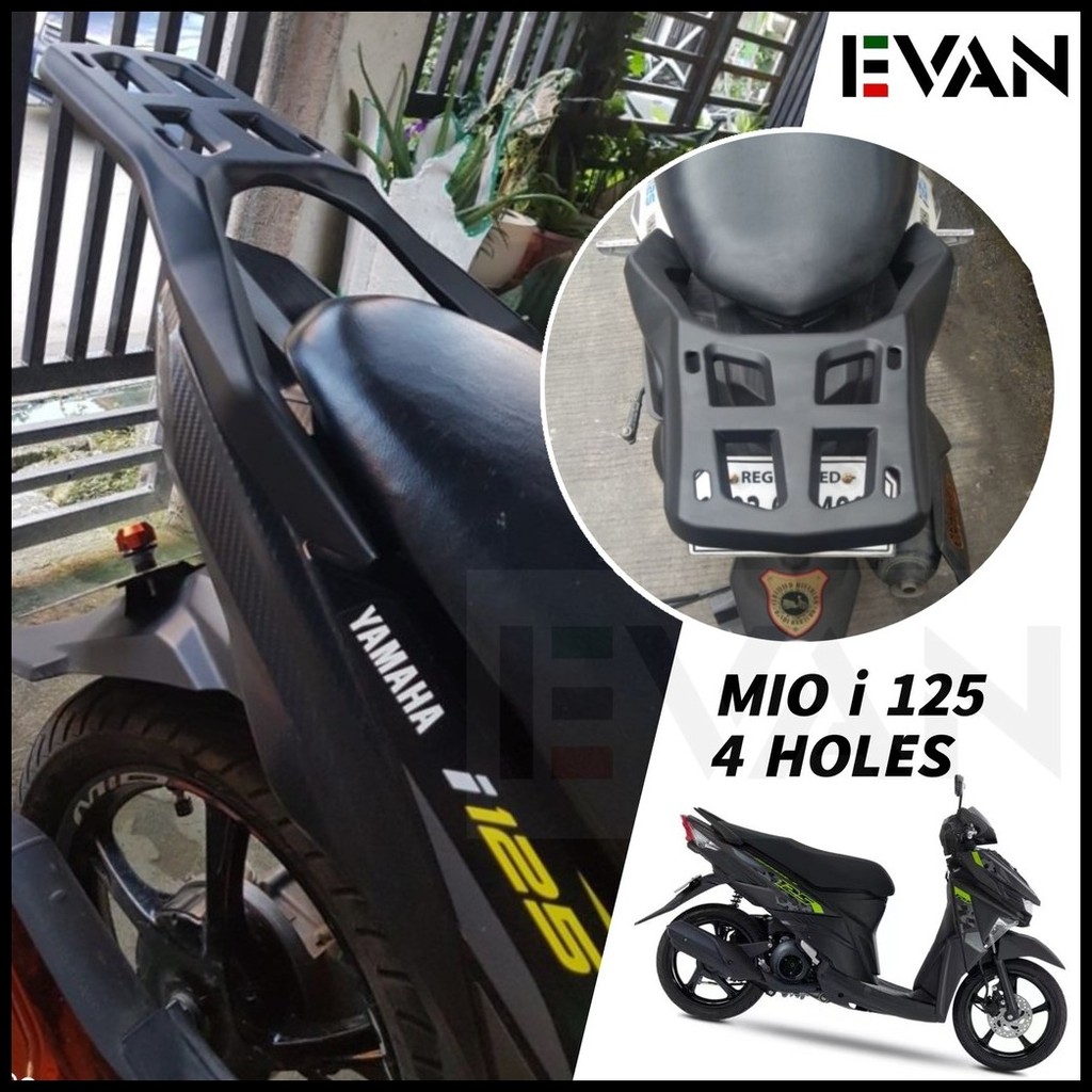 Yamaha MIO i 125/Mio Gear Eagle Raven Bracket Rear Bracket Top Box ...